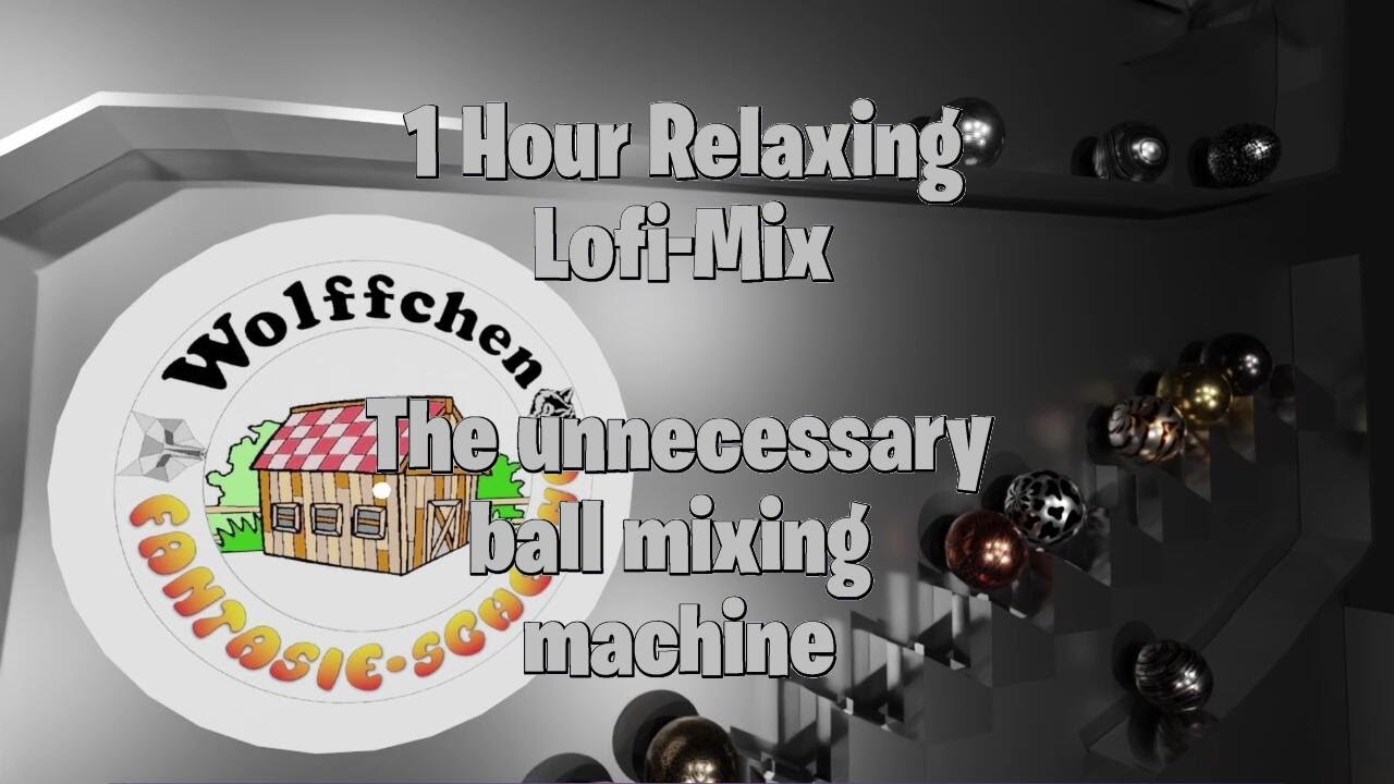 1HR L M The unnecessary ball mixing machine #blender #3d #demo # ...