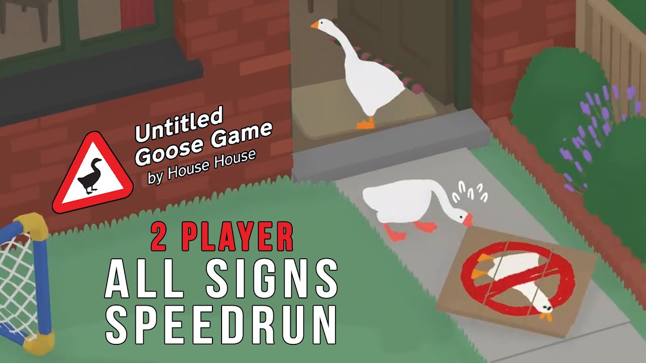 [WR] Untitled Goose Game - 2 Player - All Signs - 2:58 - YouTube