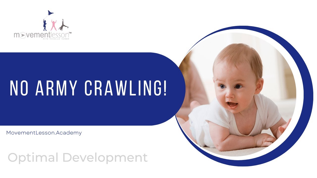 Atypical Development Baby ARMY Crawling Is Not A Milestone! - YouTube