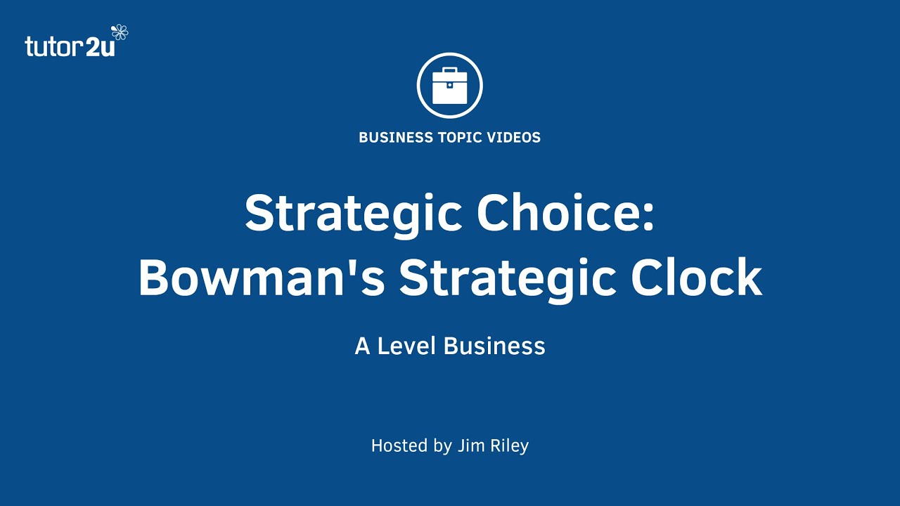 Bowman's Strategic Clock - YouTube
