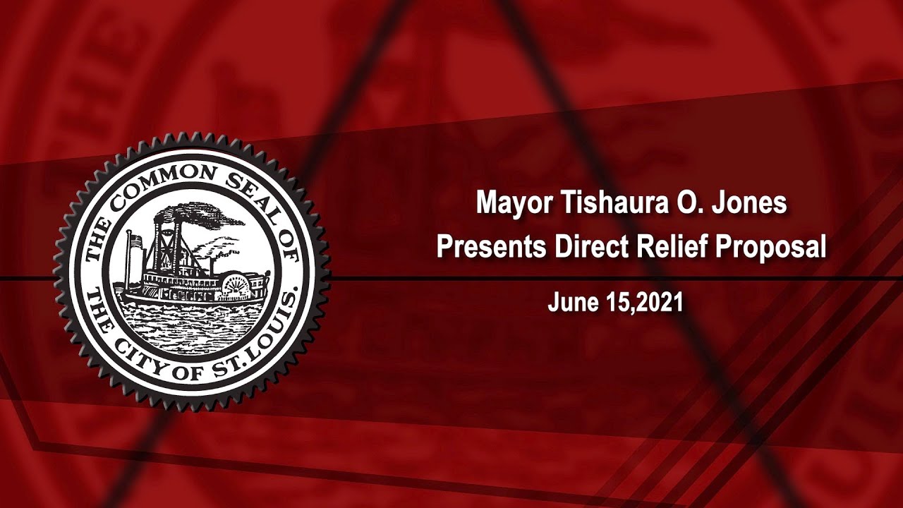 Mayor Jones' Relief Proposal - YouTube