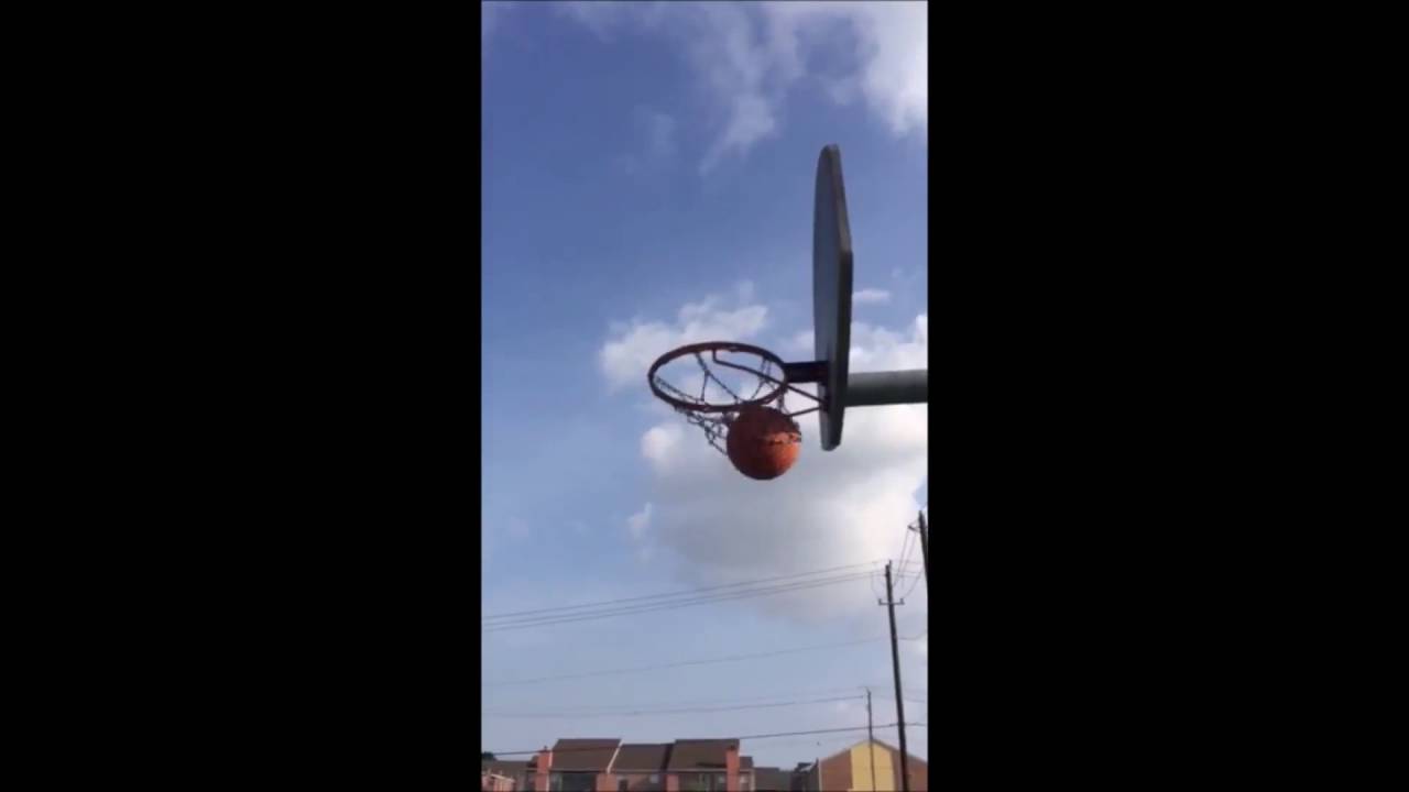 Haters will say it's fake (basketball trick shots) - YouTube