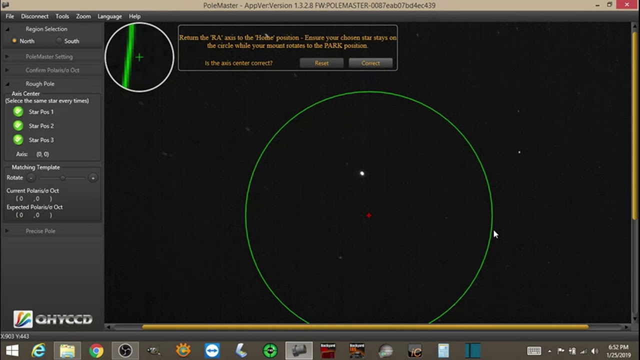 QHYCCD Polemaster Tutorial (How to achieve precise polar alignment ...
