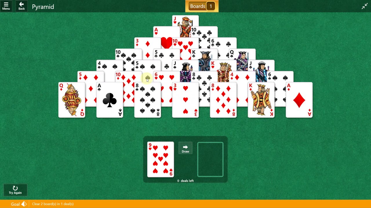 Microsoft solitaire collection windows 7 pyramid - jopohope