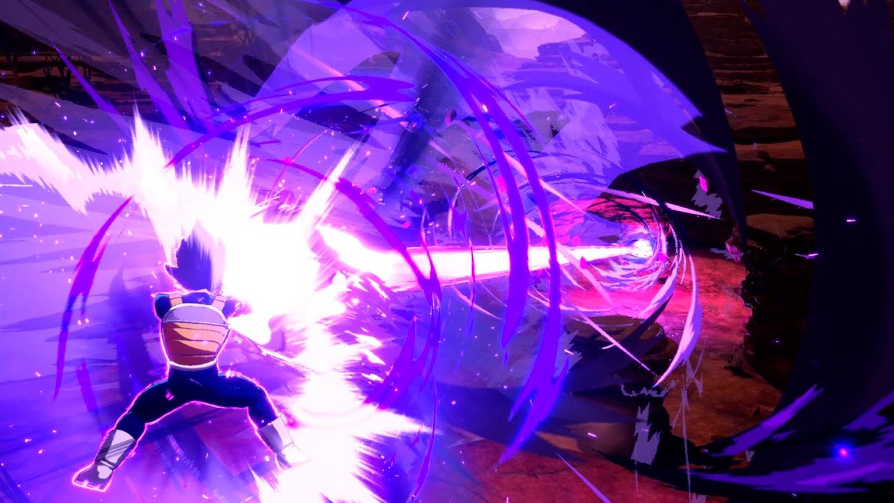 Beam Clash Breaks Dimension In Dragon Ball Games - YouTube
