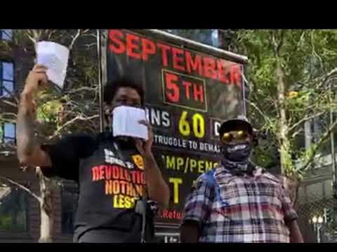 Sept 5, 2020, Chicago, Nico from the Revolution Club: We don't have to ...