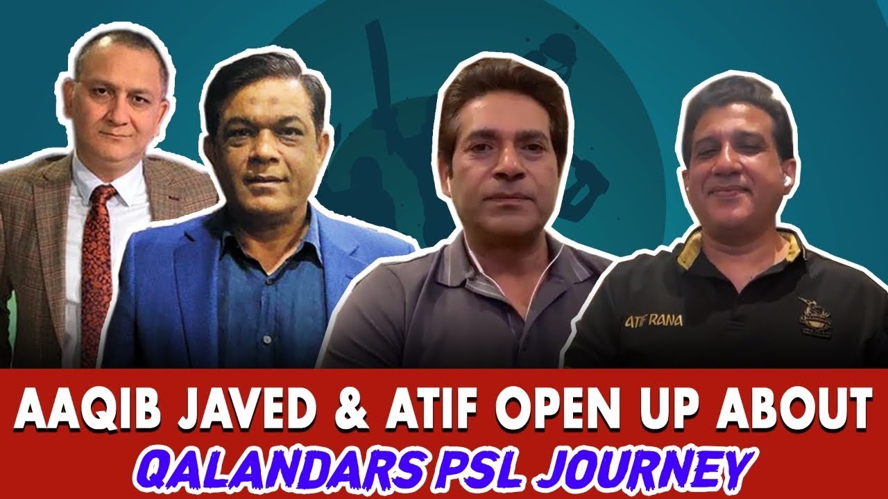 Aaqib Javed & Atif open up about Qalandars PSL journey - YouTube