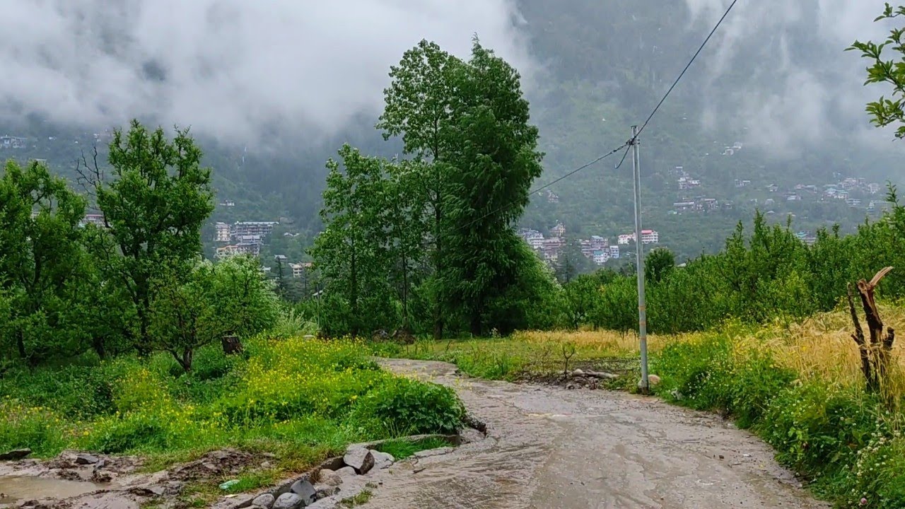 Pahadi village looks beautiful during Rainy season/ pahadi journey ...