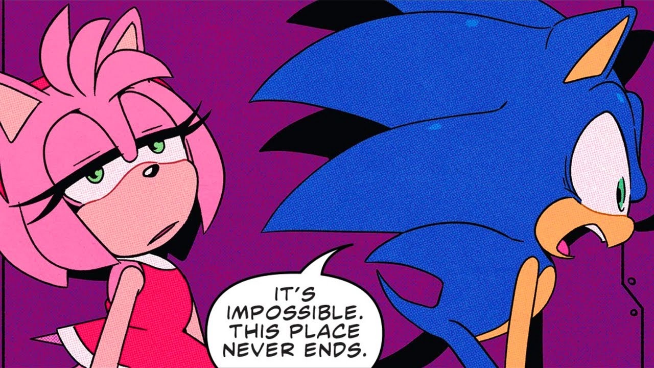 Sonic Gets Trapped in a Maze With Amy - YouTube