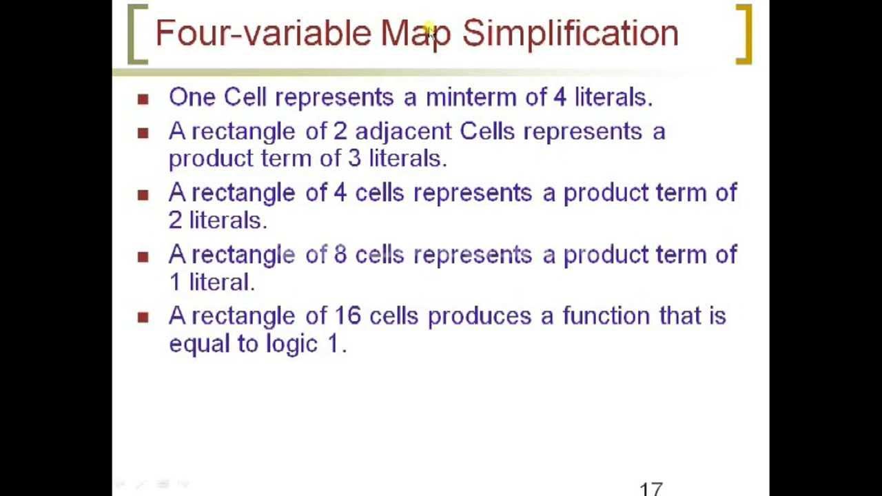 Gate Level Minimization Tutorial Part 2 - Digital Logic and Design - YouTube
