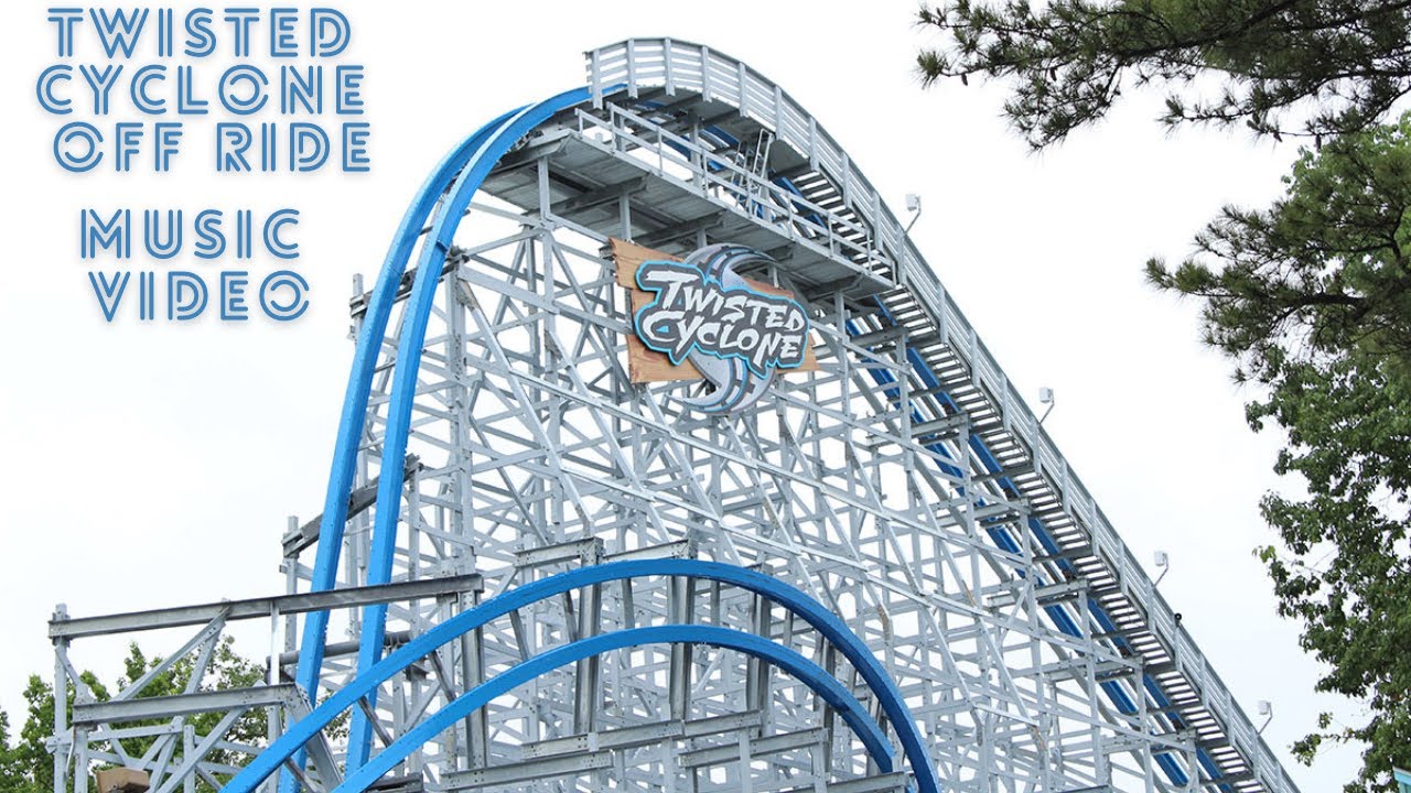 Twisted Cyclone RMC Hybrid Rollercoaster at Six Flags over Georgia Off ...