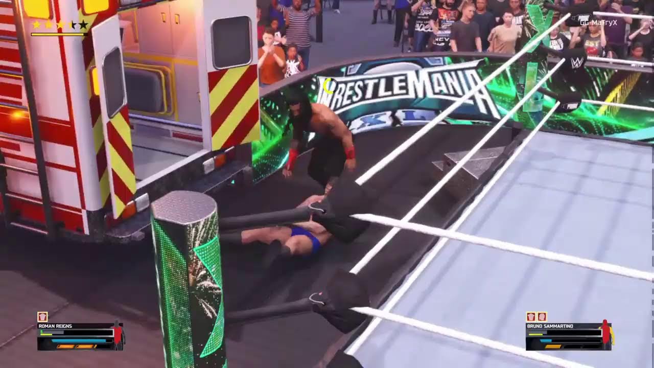 Wwe2k25 smackdown gameplay - YouTube