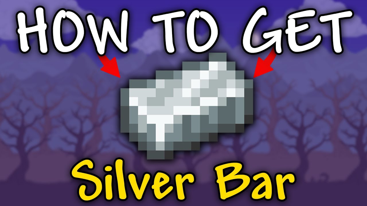 How to Get Silver Bar in Terraria | Silver Bar how to make - YouTube