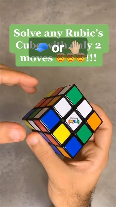 Rubik’s Cube Hack 😳 - YouTube