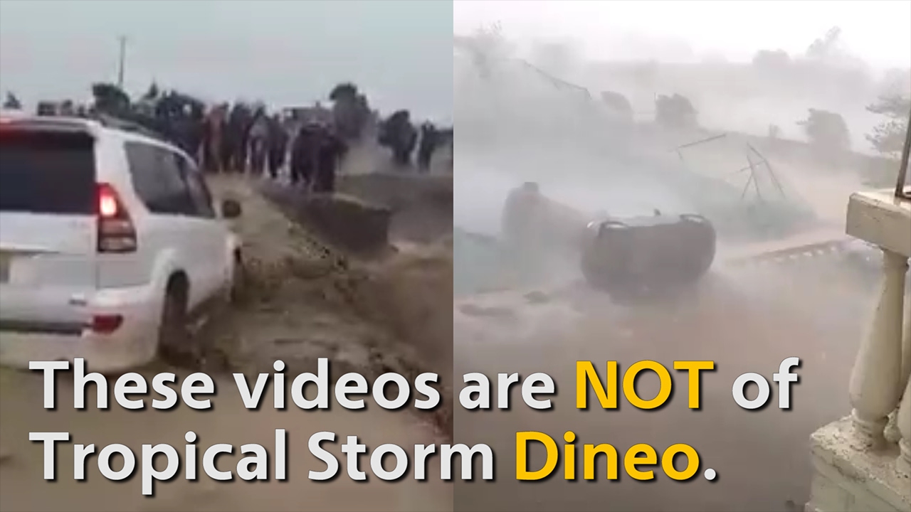 These 4 videos you are watching are NOT from Tropical Storm Dineo - YouTube