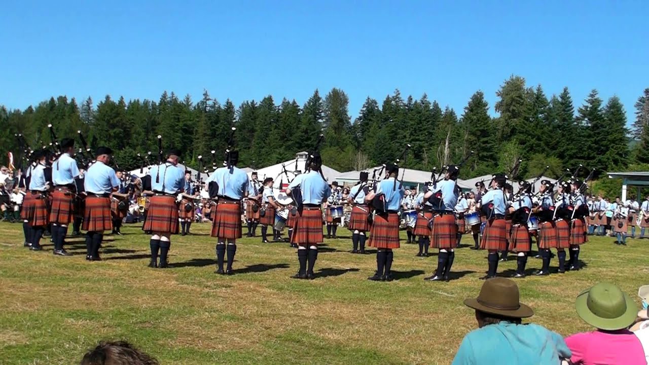 SFU Pipe Band Medley Seattle 2011 - YouTube