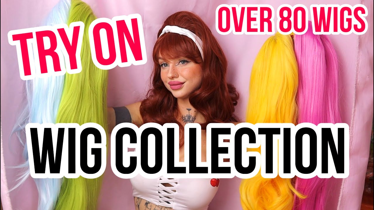 FULL Wig Collection (OVER 80 WIGS!!!) - YouTube