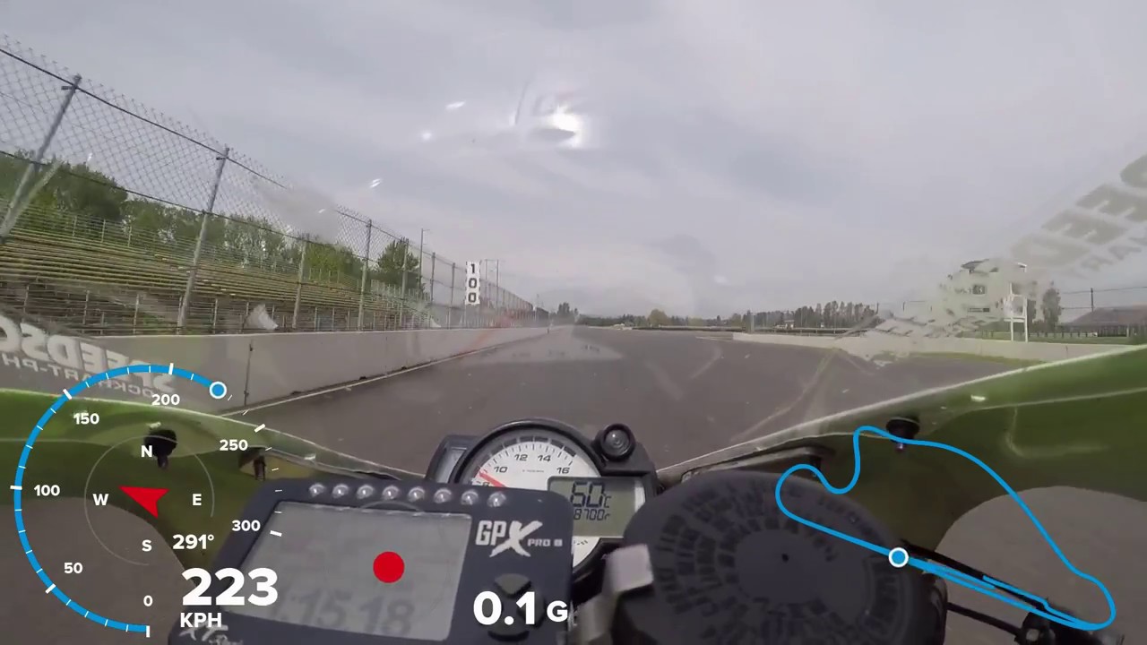Portland International Raceway - Flying Lap - Zlock Racing SV650 ridden ...