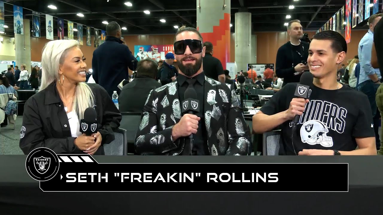 WWE Superstar Seth Rollins and ‘Young Rock’ Actor Miles Burris From ...