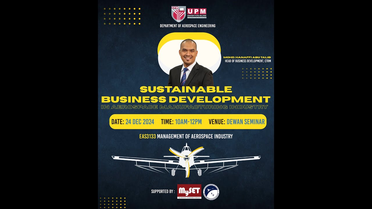SUSTAINABLE BUSINESS DEVELOPMENT IN AEROSPACE MANUFACTURING INDUSTRY ...