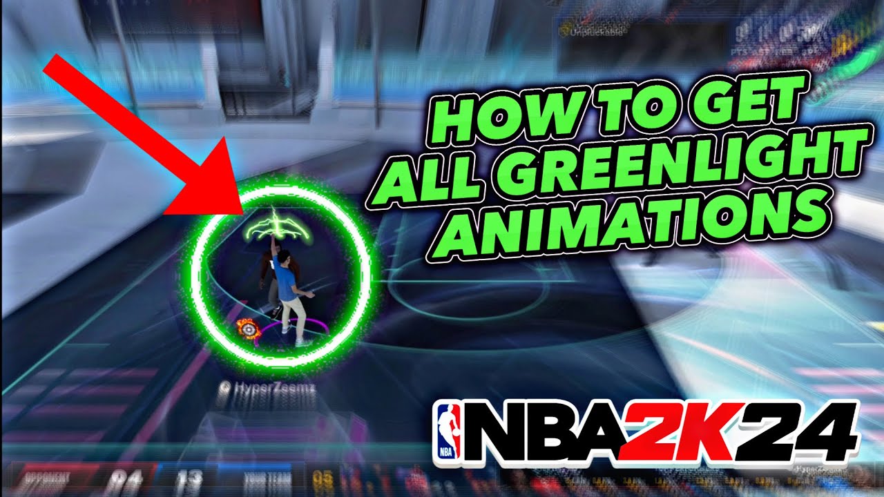 HOW TO GET ALL GREENLIGHT ANIMATIONS ON 2K24 !!! STEP BY STEP TUTORIAL ...