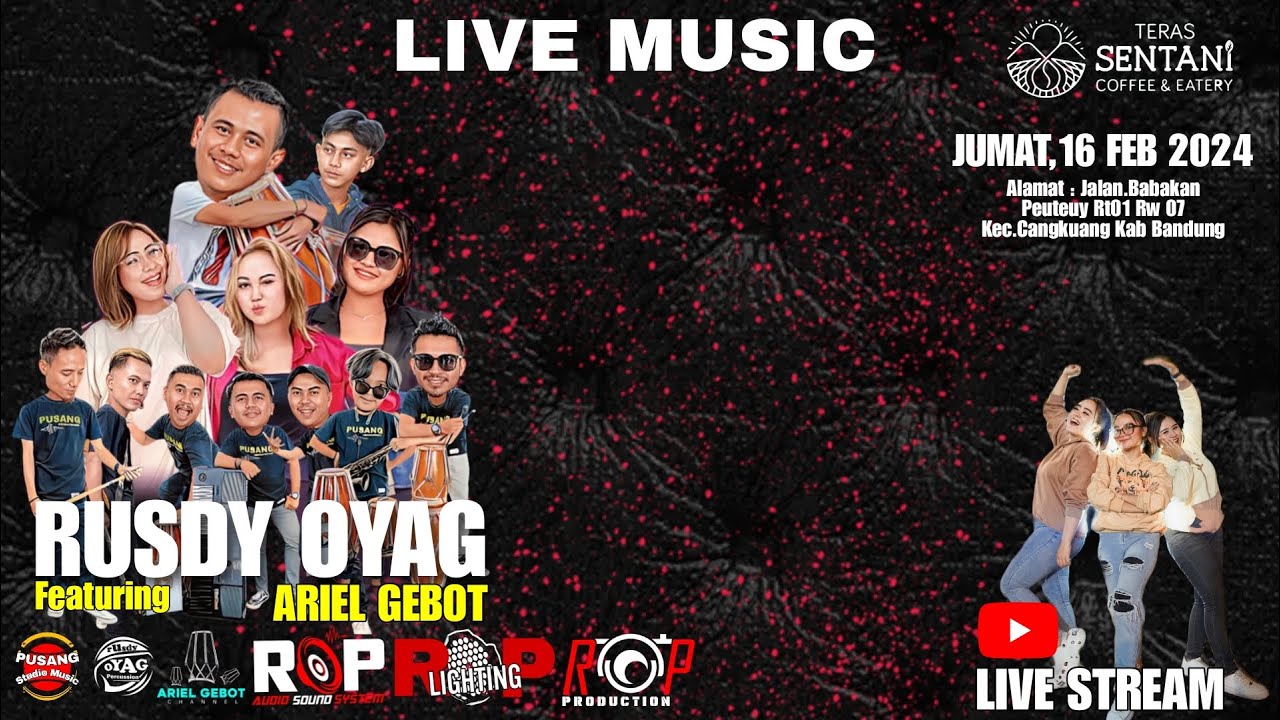 🔴[LIVE] Pusang Studio Music at Teras Sentani | Jumat ,16 February 2024 ...
