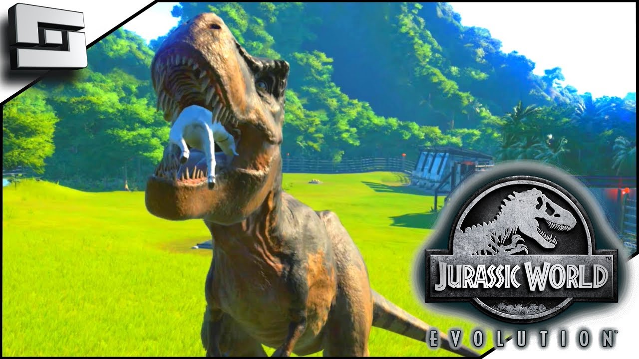 Jurassic World Evolution! TREX / Tyrannosaurus Rex Action! - YouTube