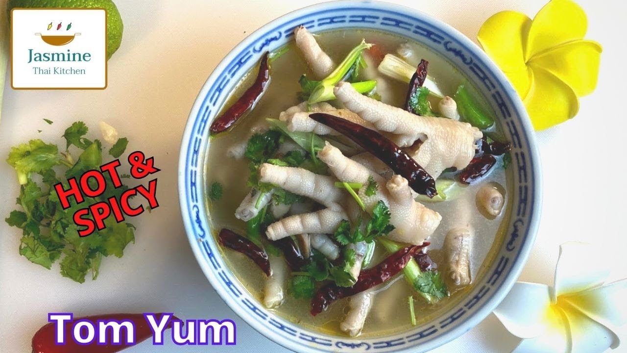 Ep32 Tom Yum | The Best Chicken Feet Recipe | ต้มยำซุปเปอร์ - YouTube