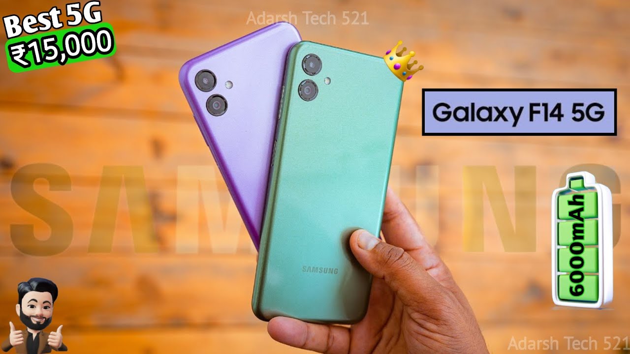Samsung Galaxy F14 5G Unboxing & Review | Best Phone Under ₹15,000 ⚡️ ...
