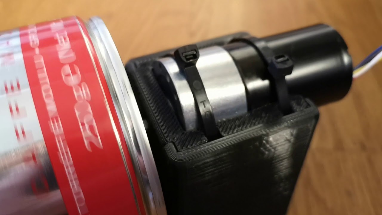 3D Printed Rotary Tumbler - YouTube