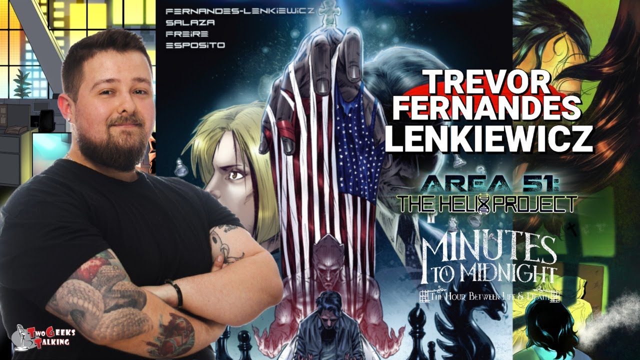 Trevor Fernandes Lenkiewicz shares creative journey: Science to Comics ...