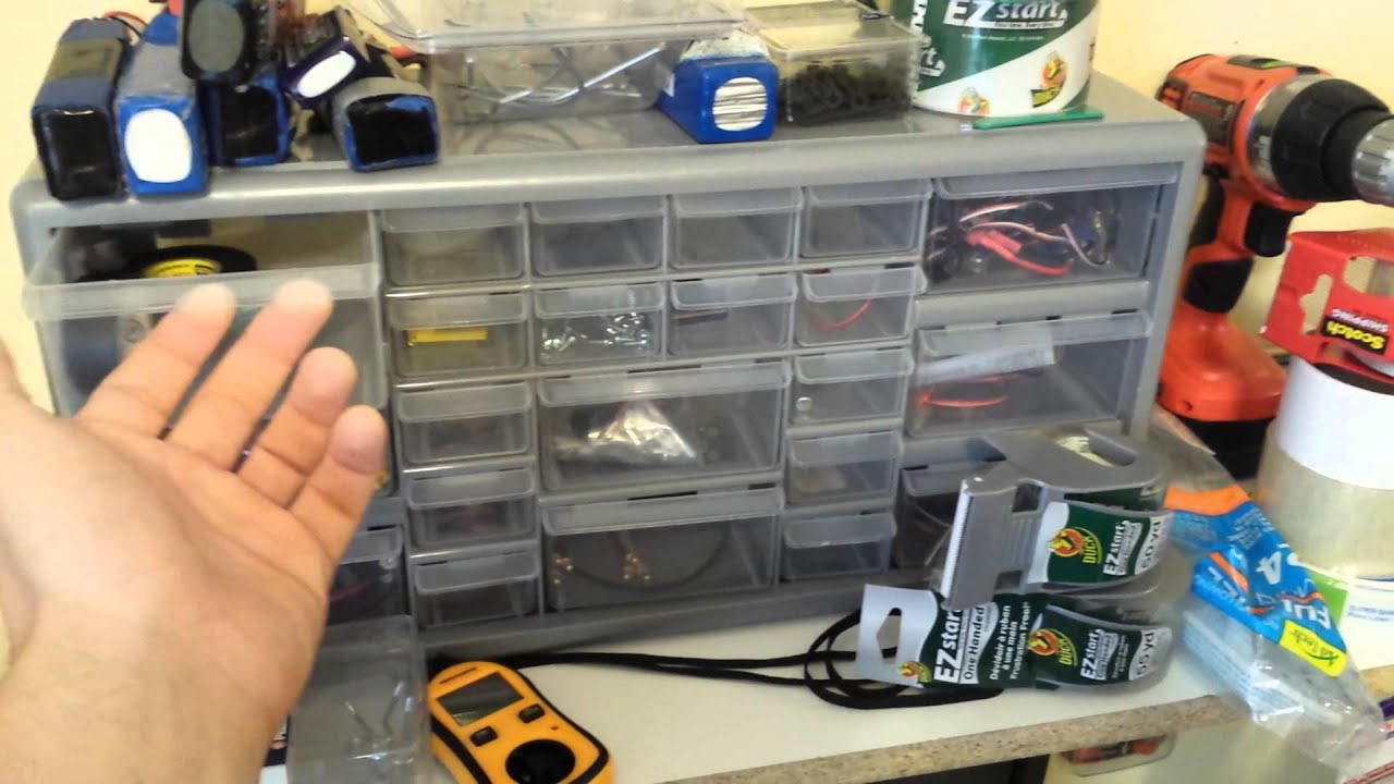 RC Scratchbuilding work bench station - YouTube