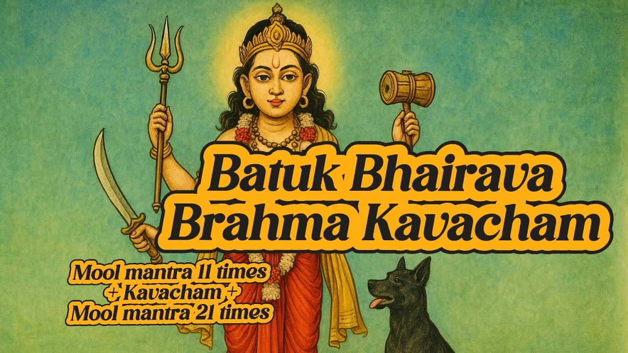 Batuk Bhairav Bramha Kavacham | Powerful Shield of Protection # ...