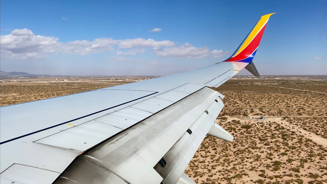 Full Flight – Southwest Airlines – Boeing 737-8H4 – DAL-ELP – N8579Z ...