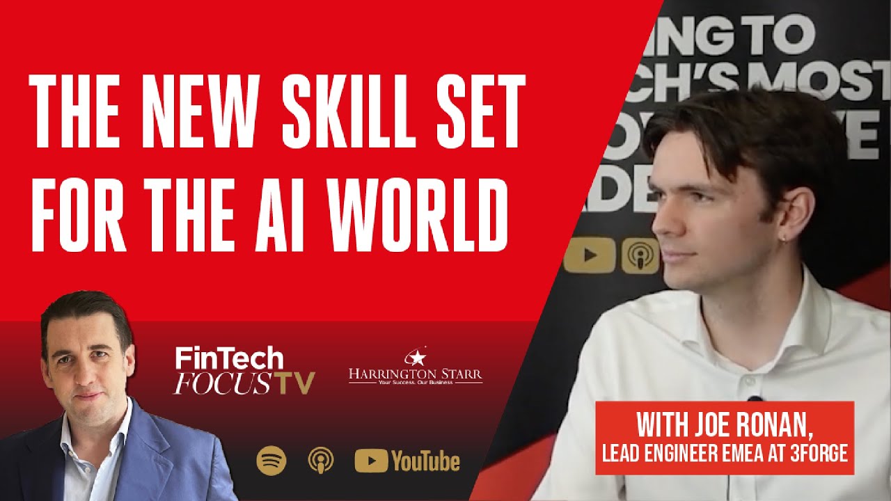 The new skill set for the AI World | Joe Ronan, Lead Engineer EMEA at ...