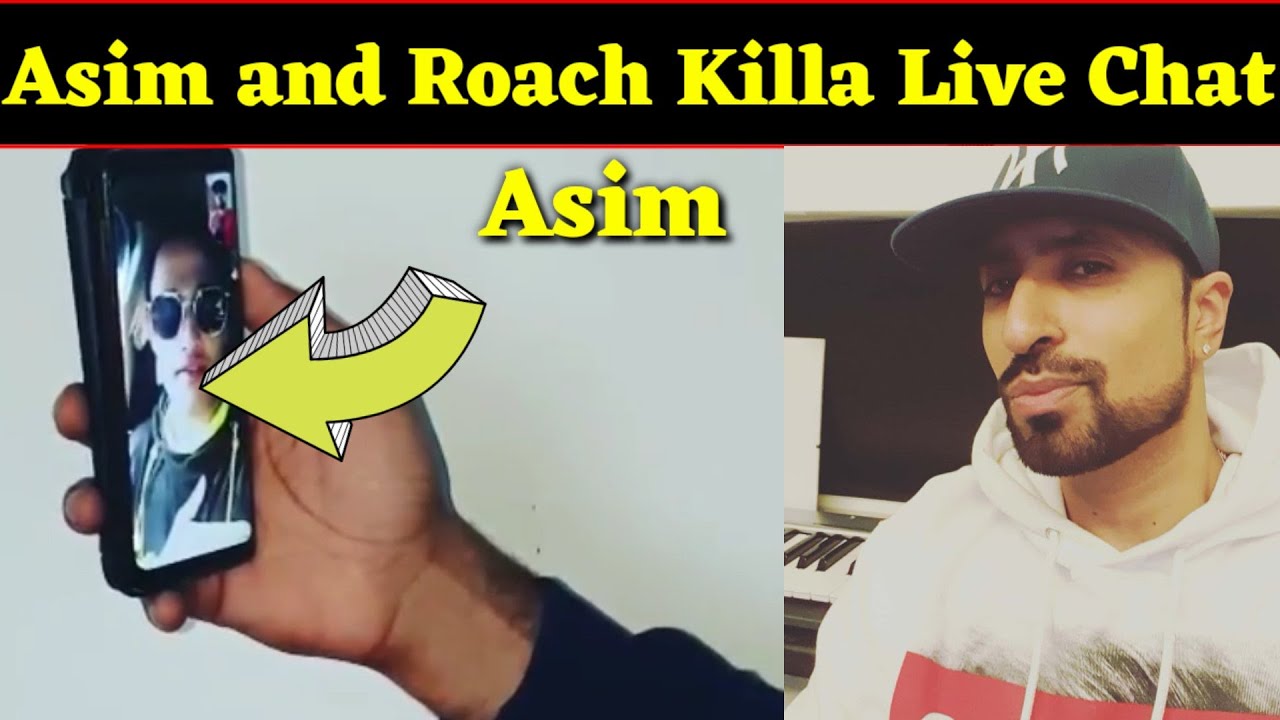 Asim Riaz and Rapper Roach Killa Live Chat | Bigg Boss 13 | BJN - YouTube