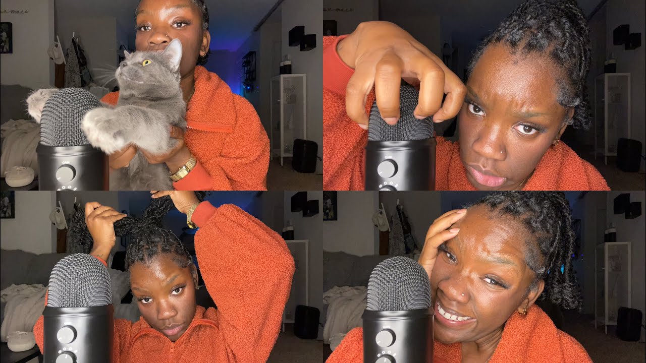 ASMR | ⚠️Knee weakening AGGRESSIVE MIC SCRATCHING 🤤 (don’t be shy🙈 ) # ...