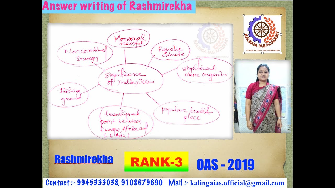 OPSC topper -Rashmirekha Patra - Main answer writing copy - (Rank 3 in ...