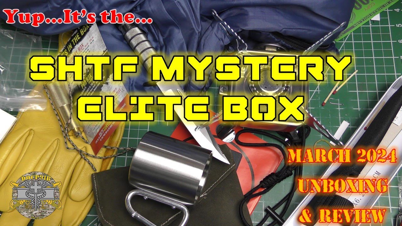 SHTF Mystery Gear Elite Box!!! - March 2024 Unboxing & Review - YouTube