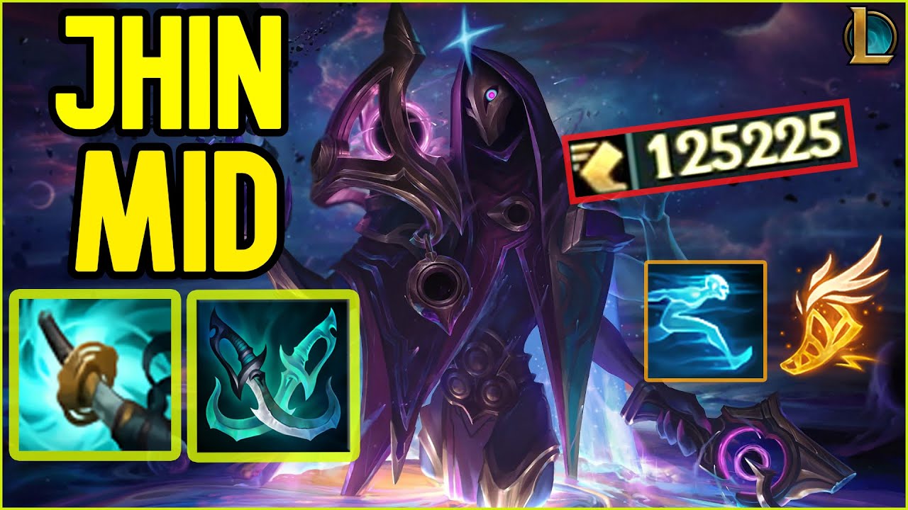 JHIN MID LANE IS SO BROKEN!!! ( JHIN MONTAGE SEASON 10 ) LEAGUE OF ...