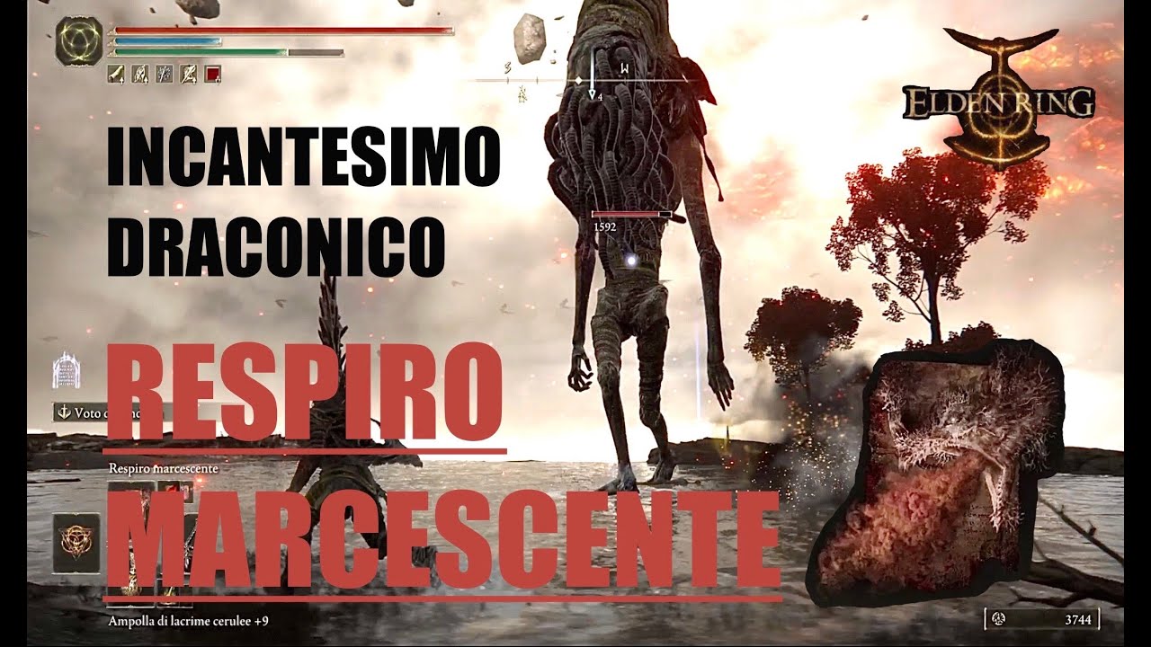 Elden Ring - Respiro Marcescente - Sfruttare l'incantesimo draconico in ...