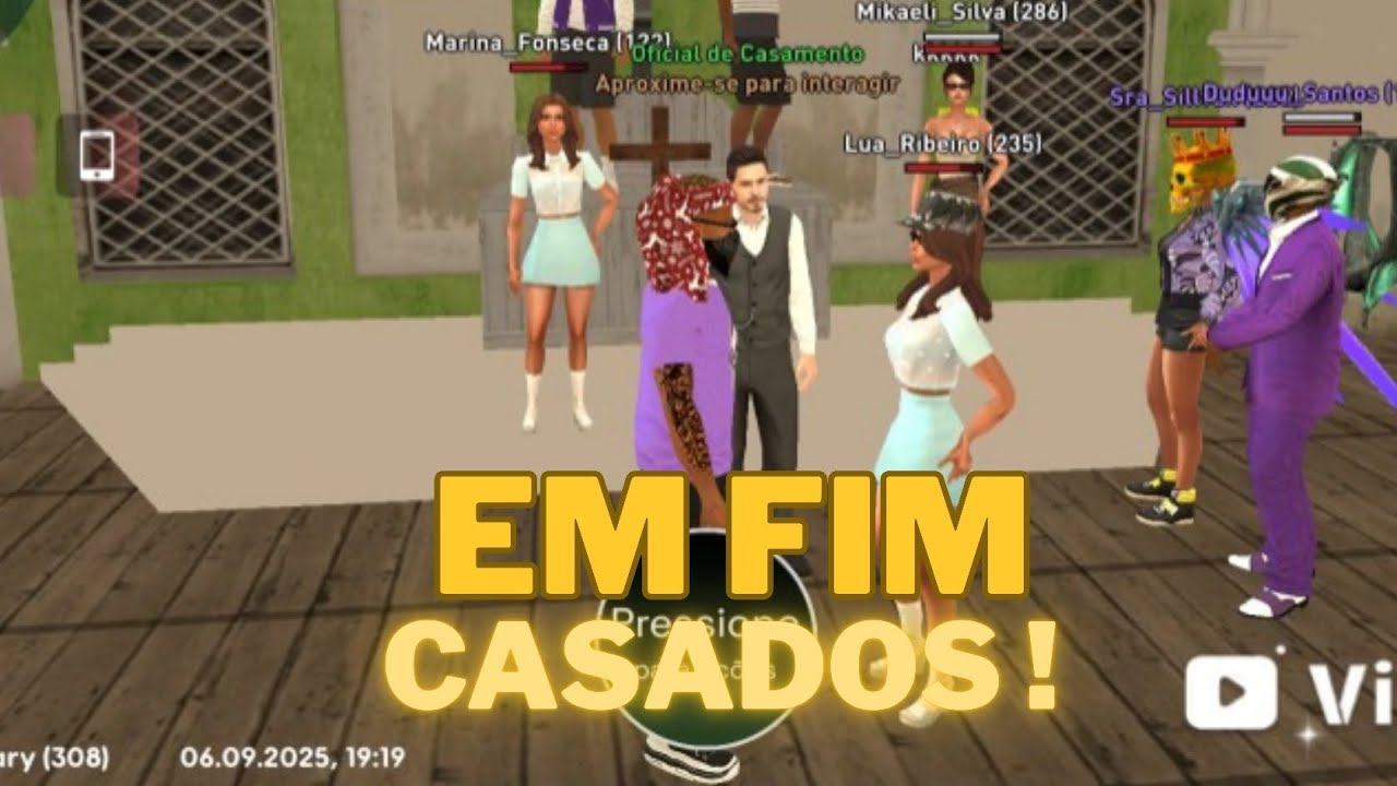 SERV#15 EM FIM CASEI| [ GASPARY & LUA RIBEIRO - YouTube