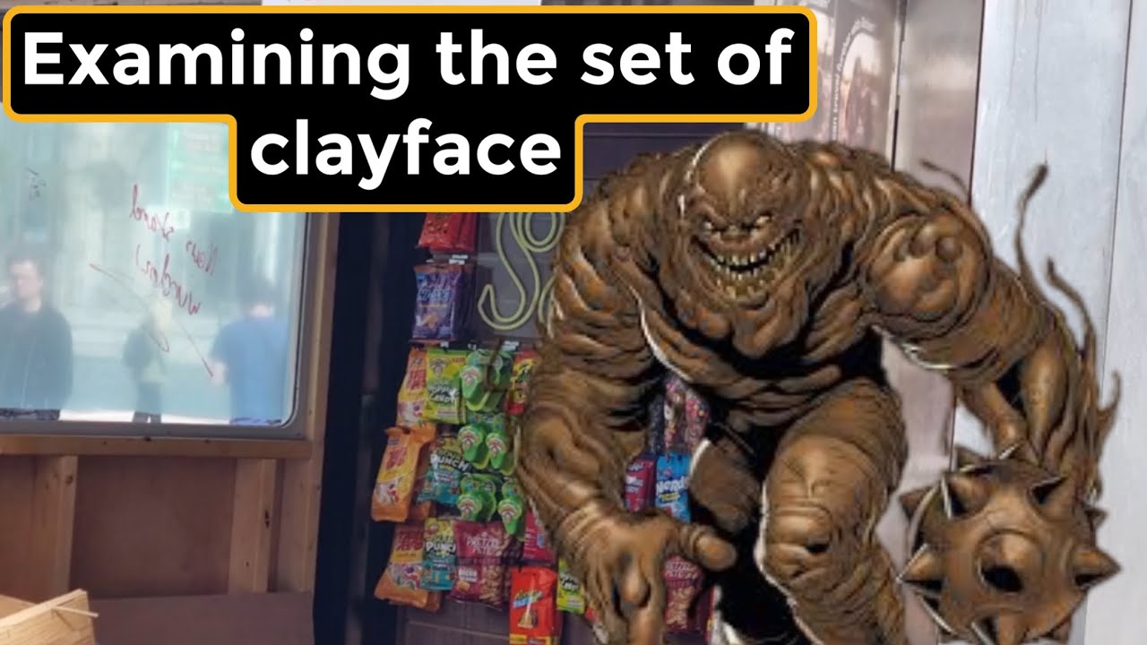 Examining the set of clayface - YouTube
