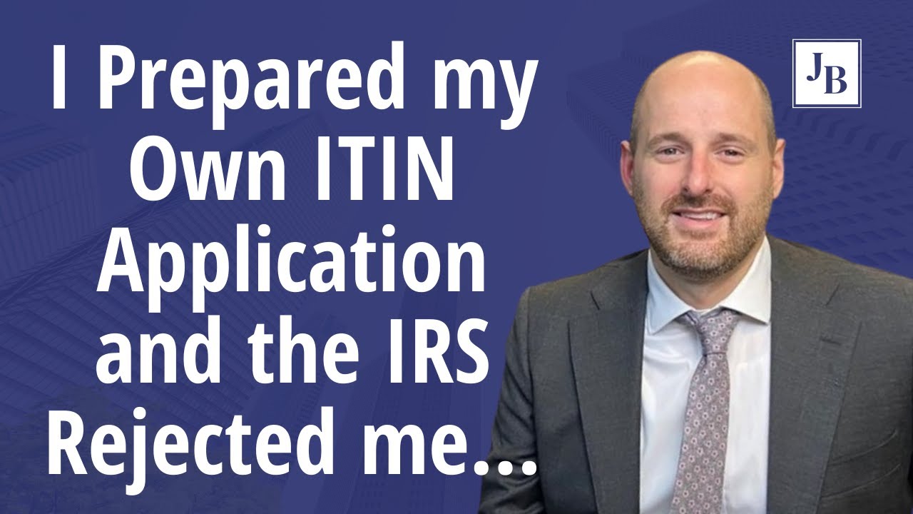 ITIN rejected - YouTube
