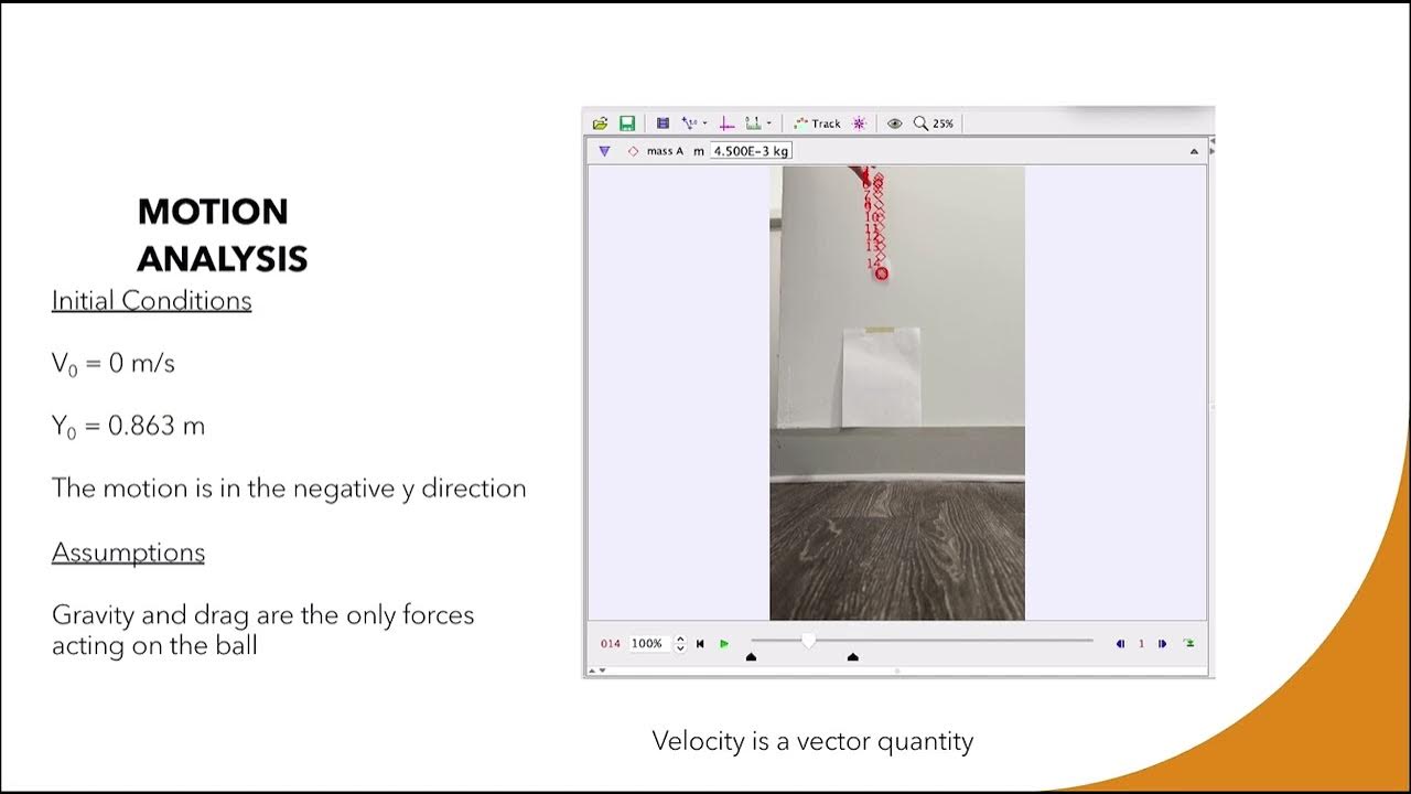 Georgia Tech PHYS 2211 Lab 2: Motion of a Falling Object - YouTube