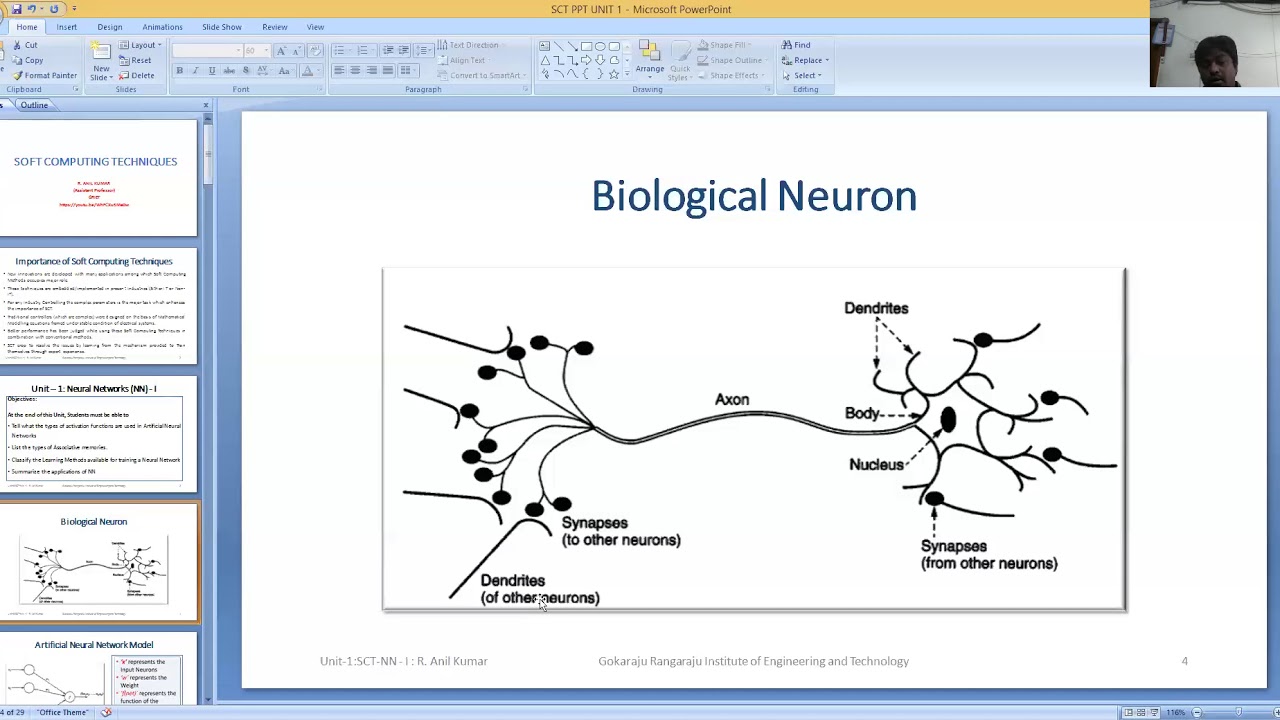 Biological Neuron by Dsr - YouTube
