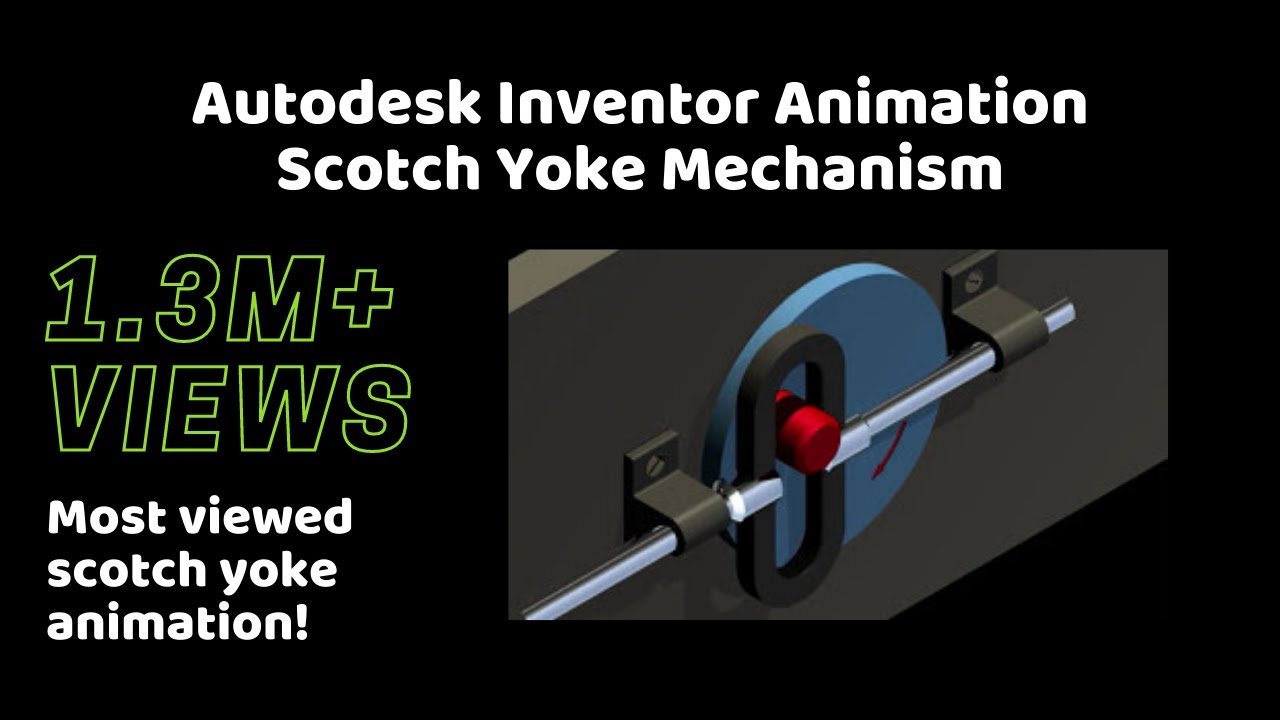 Scotch Yoke Mechanism *Most viewed Scotch Yoke animation on youtube ...