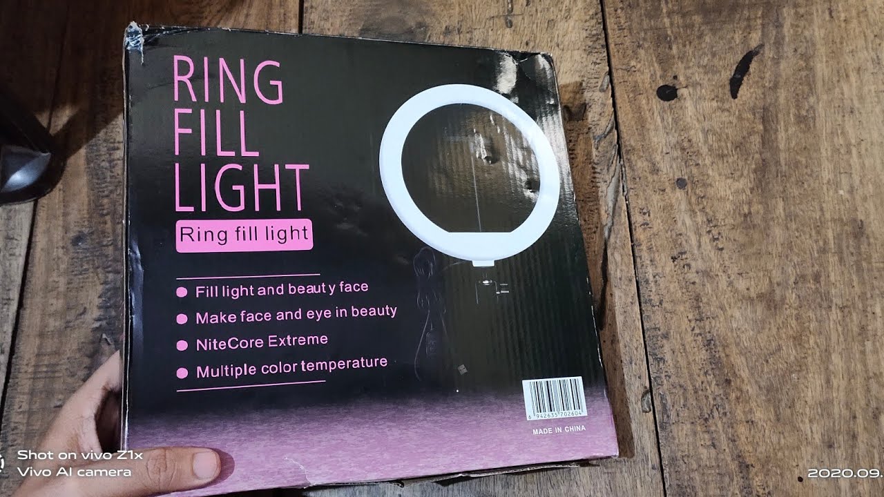 Ring Fill Light Unboxing,Begginer Youtuber best Ring Light, YouTube ...