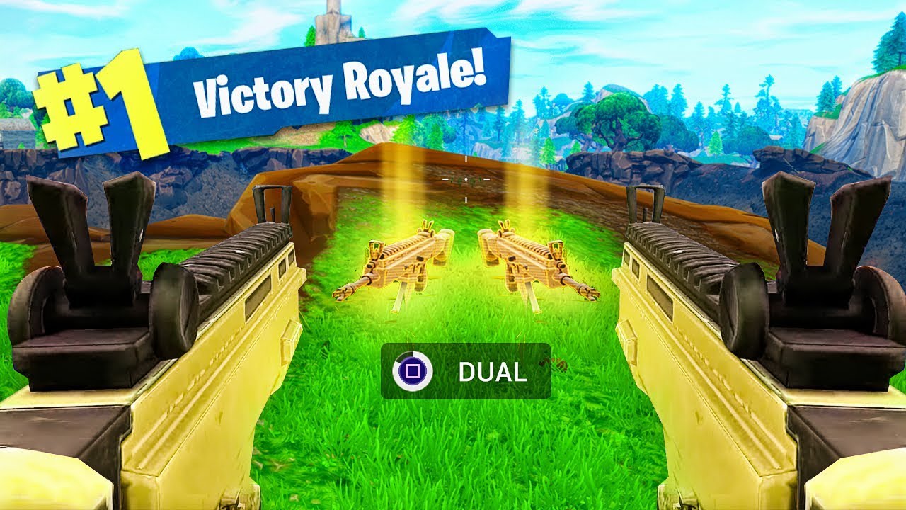 HOW TO DUAL WIELD ANY WEAPON! - Fortnite - YouTube