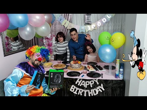 ZEYNEP HİRANUR ENES DOĞUM GÜNÜ VLOG/CADI TEYZE/بابا جاب لي بالون - جنى مقداد | طيور بيبي